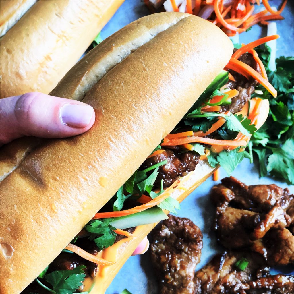 Seared Pork Banh Mi - Plum Street Collective