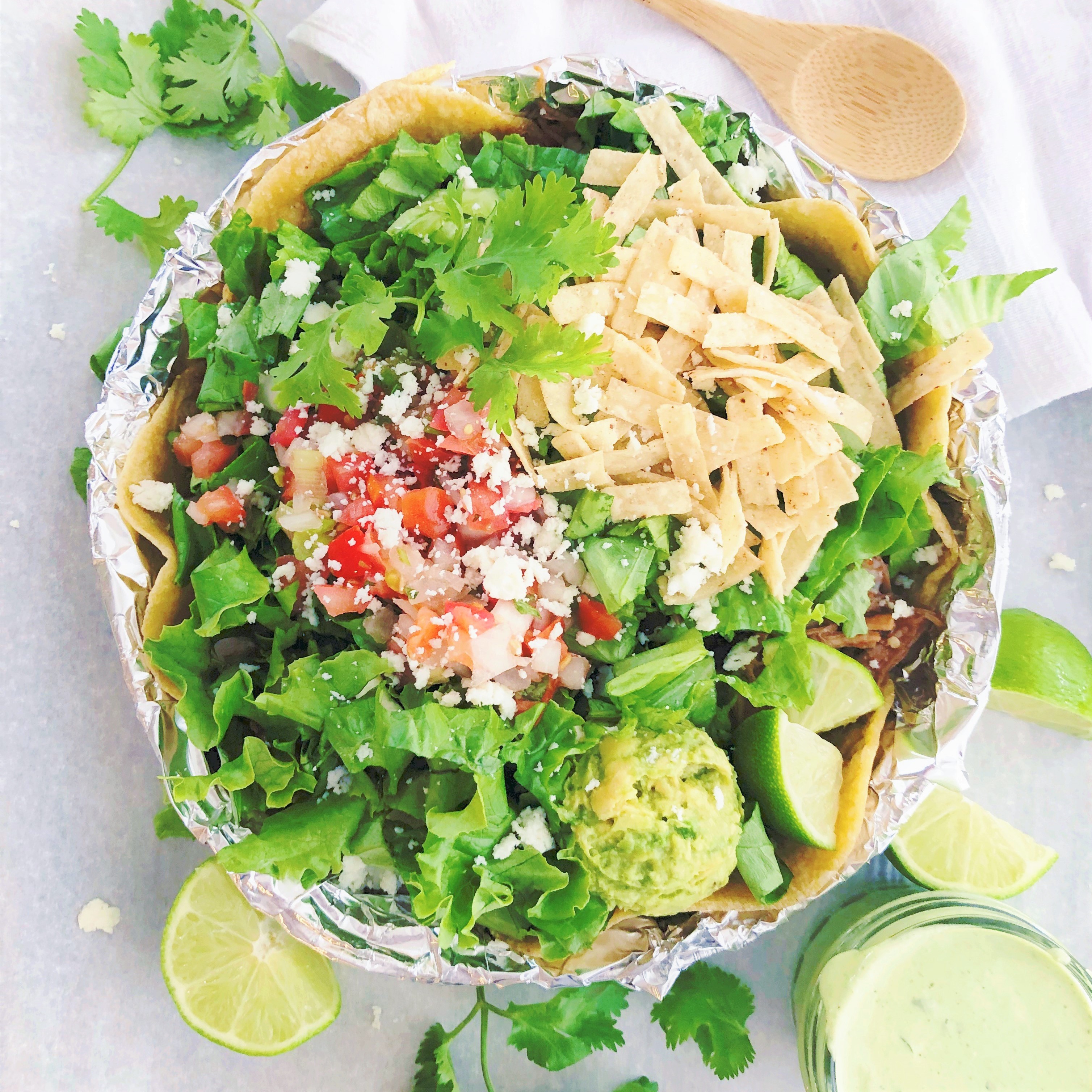 Cafe Rio Pork Salad - Plum Street Collective