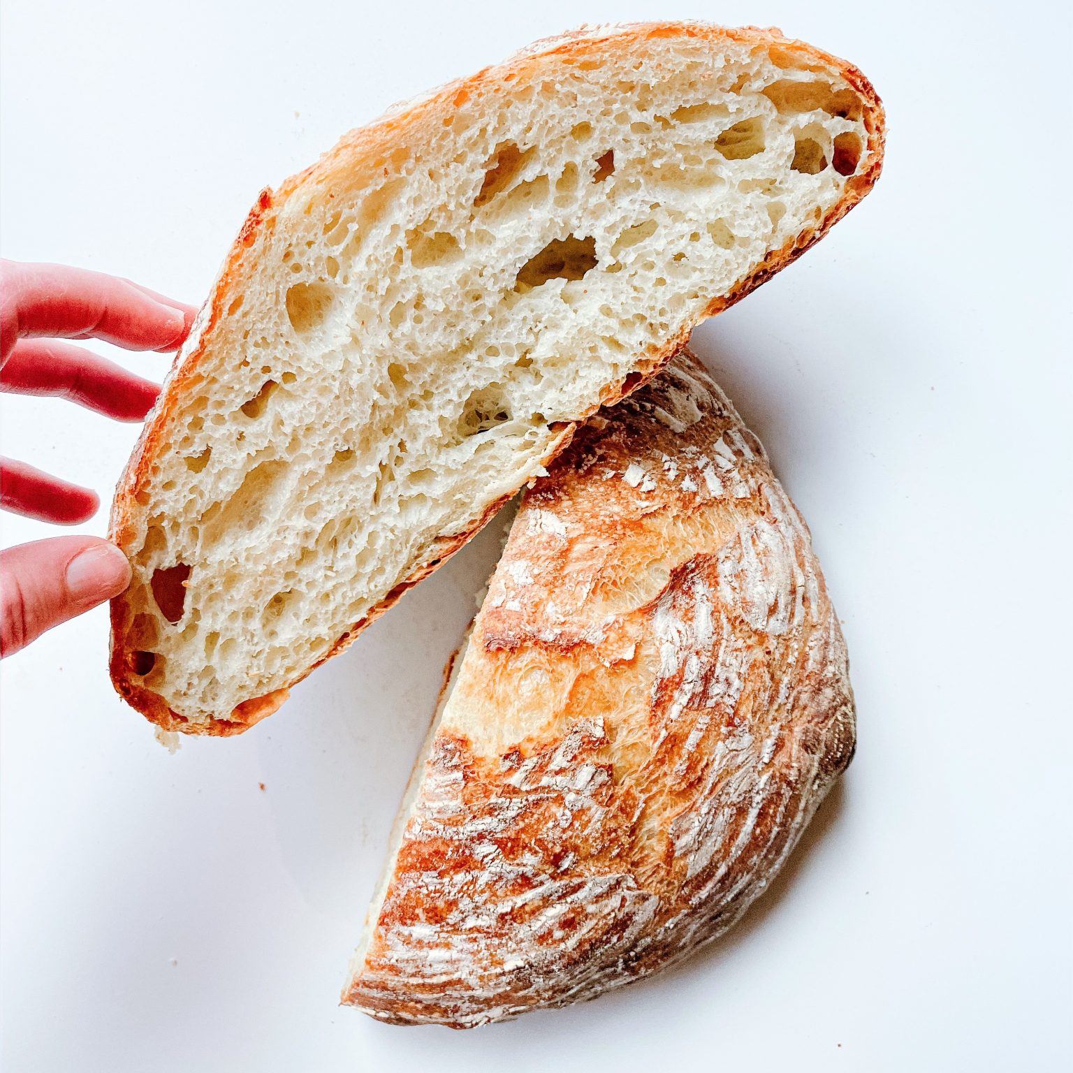 Perfect Crusty Artisan White Bread - Plum Street Collective