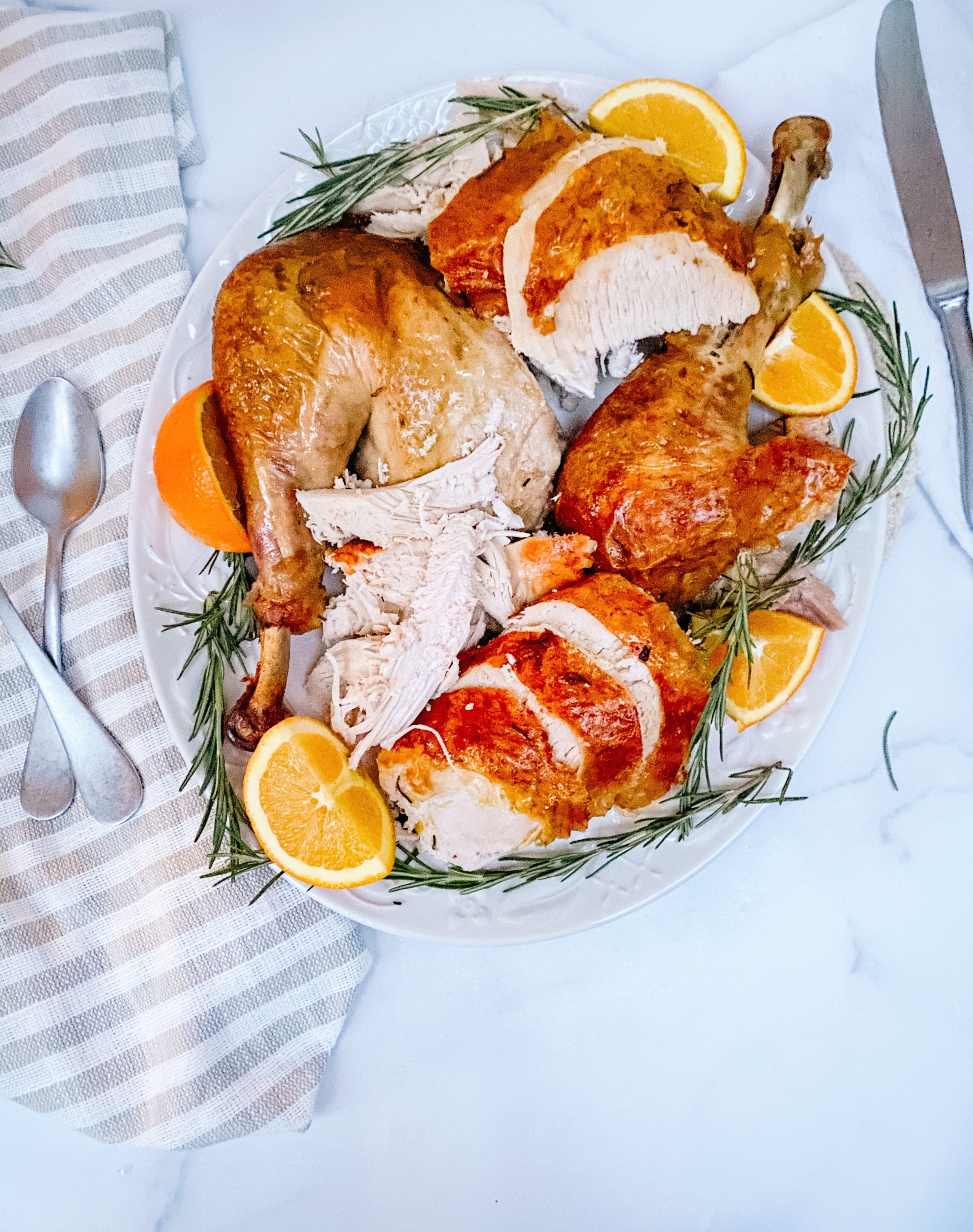 Orange Rosemary Roasted Turkey - Plum Street Collective