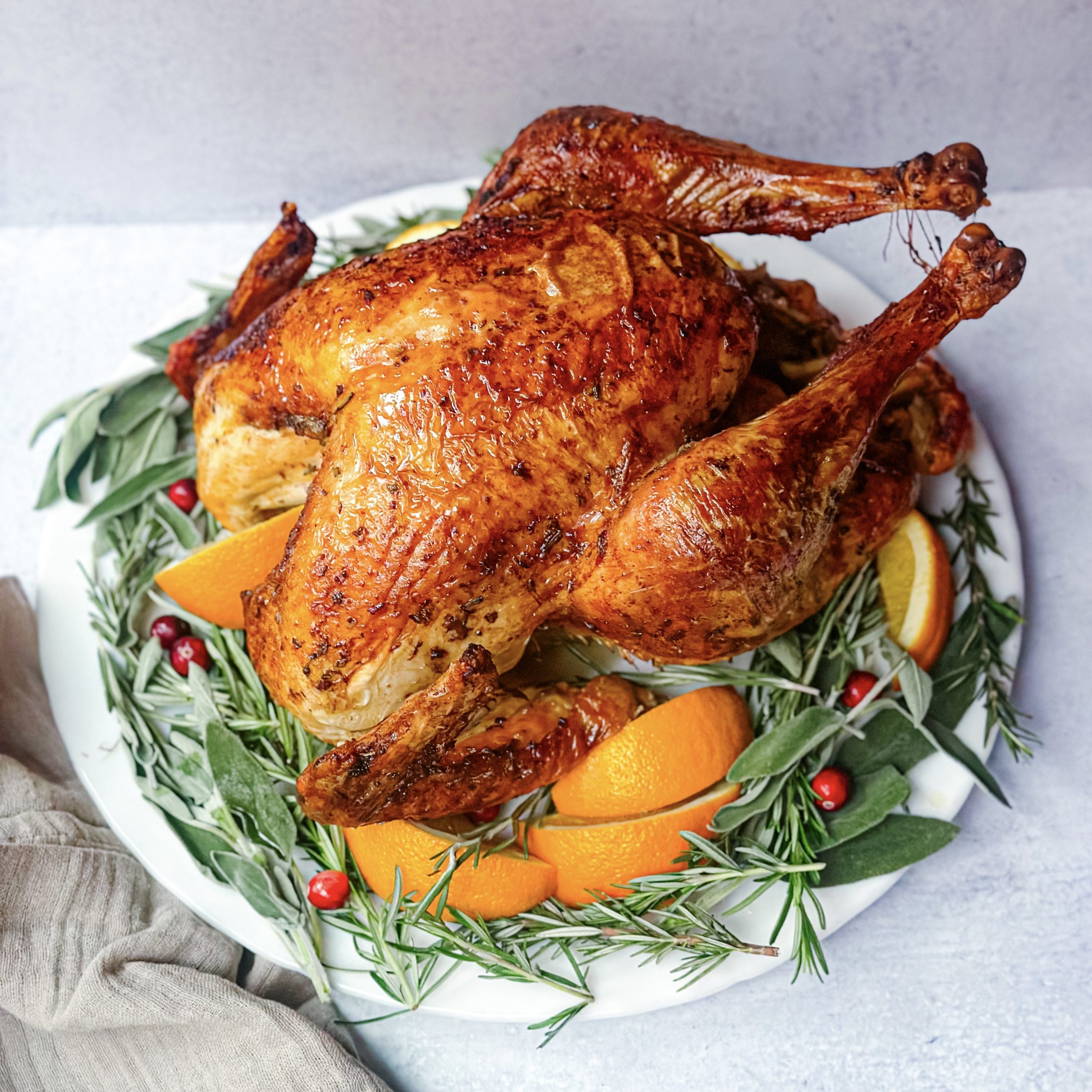 Orange Rosemary Roasted Turkey - Plum Street Collective