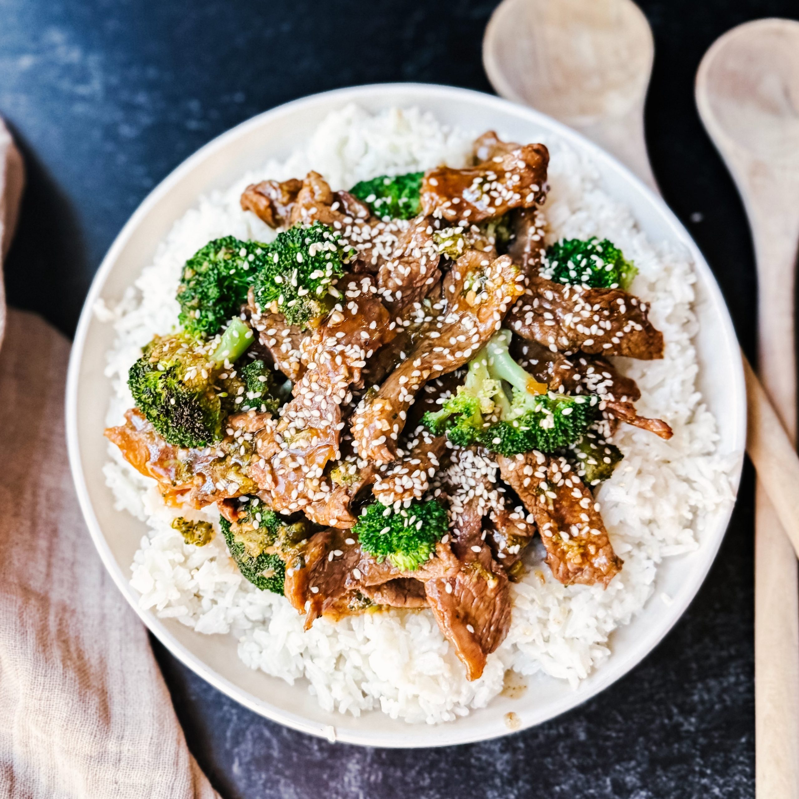 Flank Steak Beef and Broccoli - Plum Street Collective